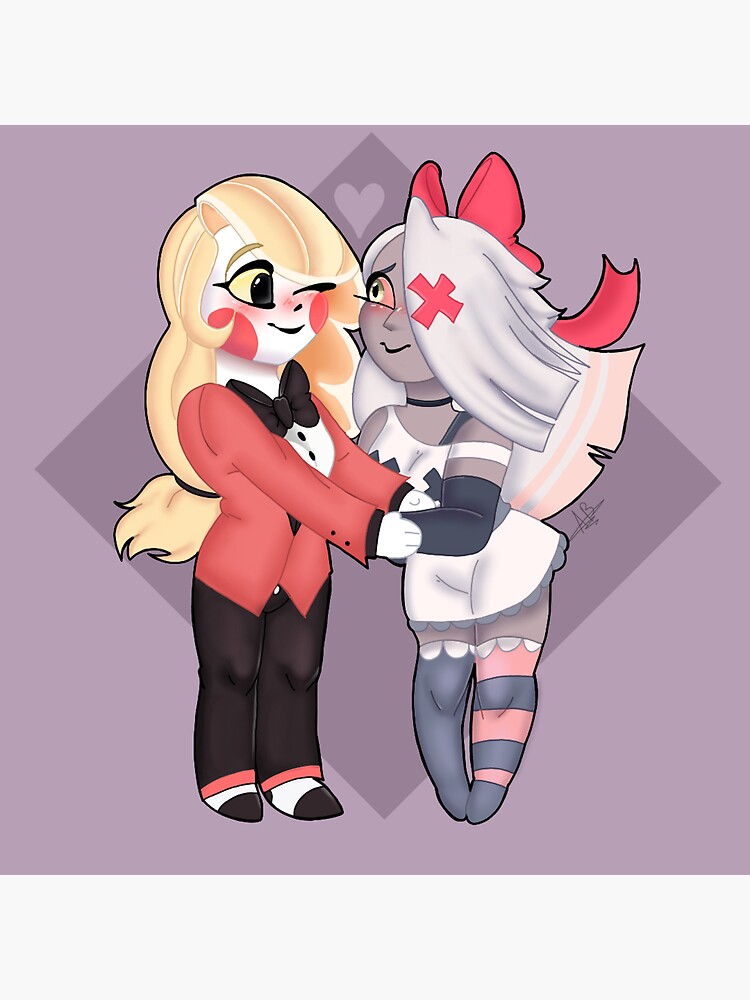 "Hazbin Hotel (ft. Chibi Chaggie) " Sticker for Sale by AnimatorBonnie ...