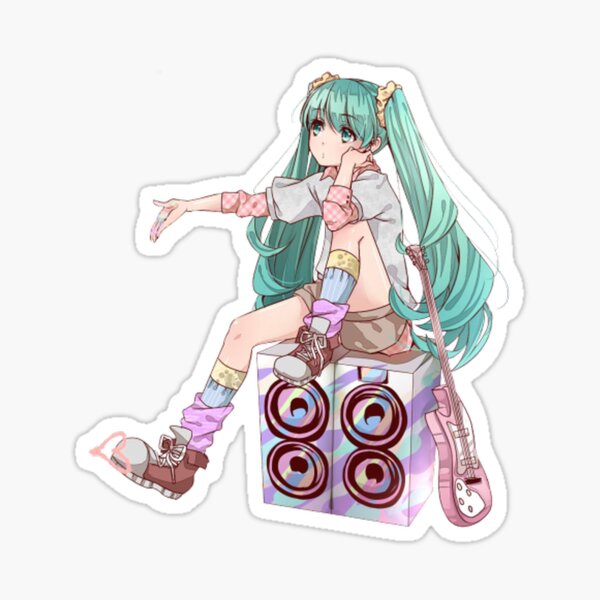 Miku Hatsune Stickers | Redbubble