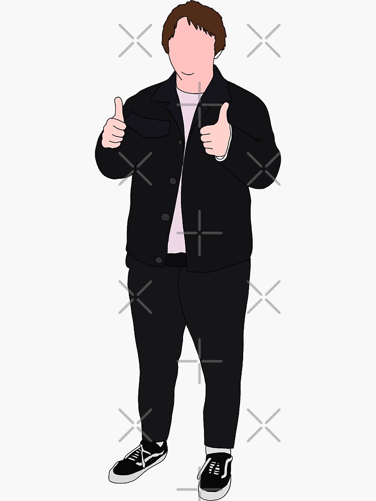 "Lewis capaldi" Sticker for Sale by samhn19 | Redbubble