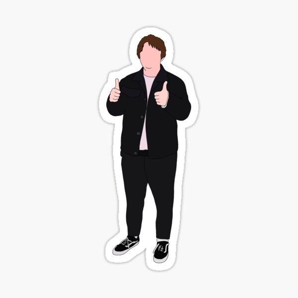 "Lewis capaldi" Sticker for Sale by samhn19 | Redbubble