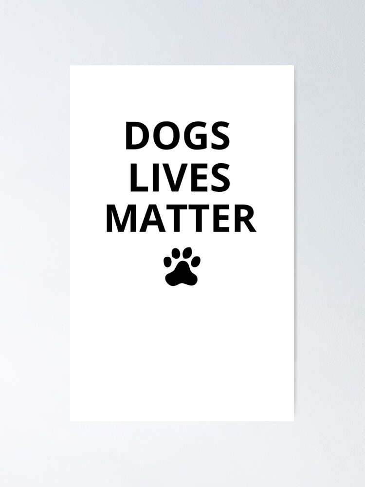 Stickers dog lives matter Paper etna.com.pe