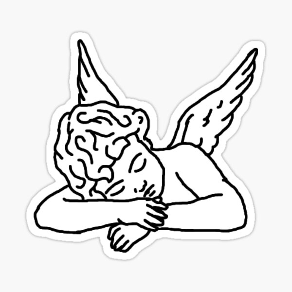 "Angel Baby" Sticker for Sale by stickerz4anyone | Redbubble