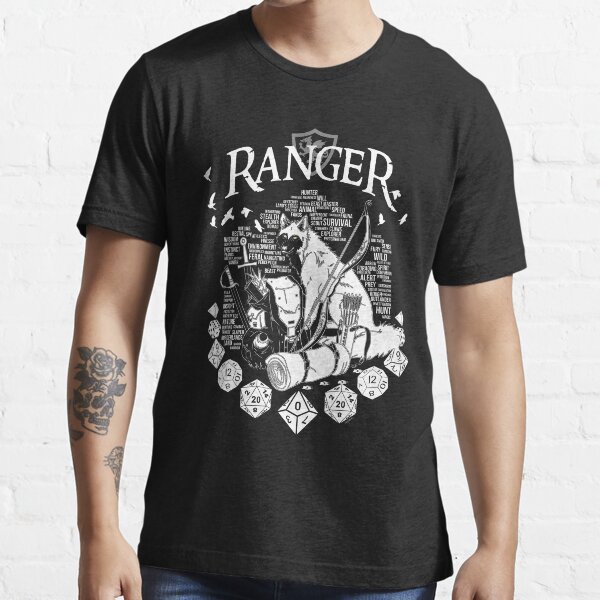 "RPG Class Series: Ranger - White Version" T-shirt for Sale by Milmino ...
