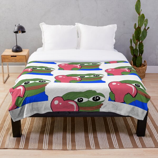 Peepo Throw Blankets | Redbubble
