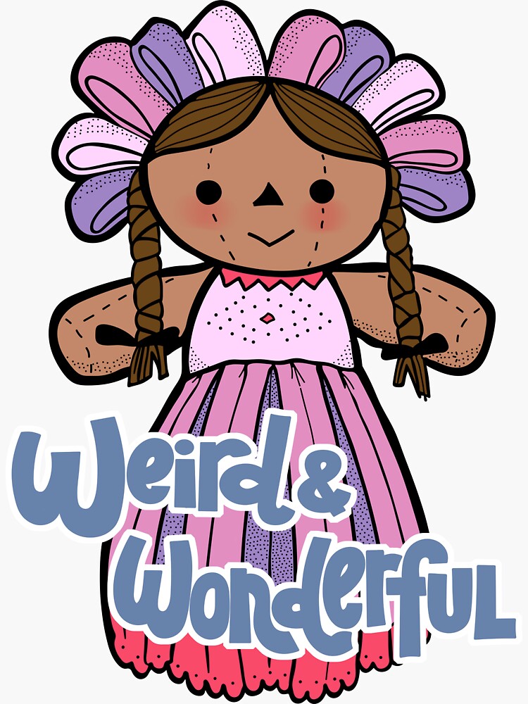 "Maria doll" Sticker for Sale by Rusembell | Redbubble