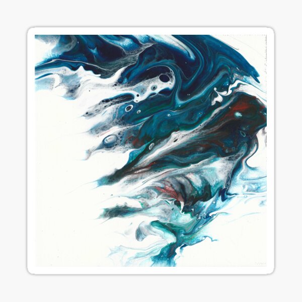 "433, Angelfish" Sticker by WicketIcons | Redbubble