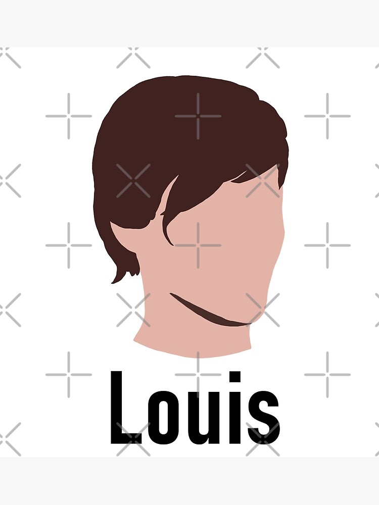 "Louis Tomlinson with text" Poster for Sale by IlsevanGijn | Redbubble