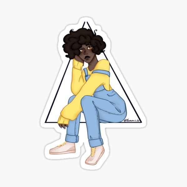 "Triangle boy" Sticker for Sale by Hannanas-0o | Redbubble