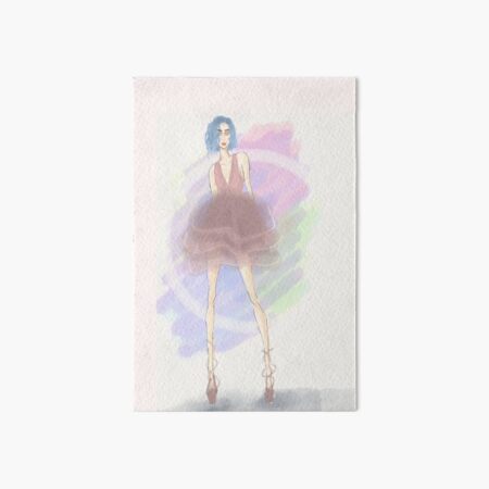 "Cute Runway Model Artwork" Art Board Print by mwildchan | Redbubble
