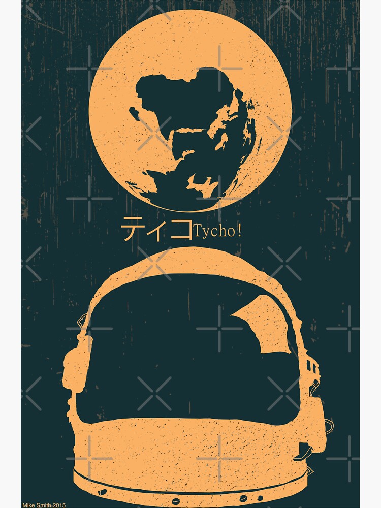 "Tycho!" Sticker for Sale by Delsin | Redbubble
