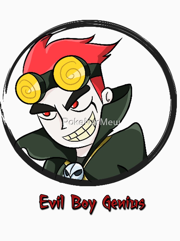 "Jack Spicer Evil Boy Genius" T-shirt for Sale by PokeNarMew ...