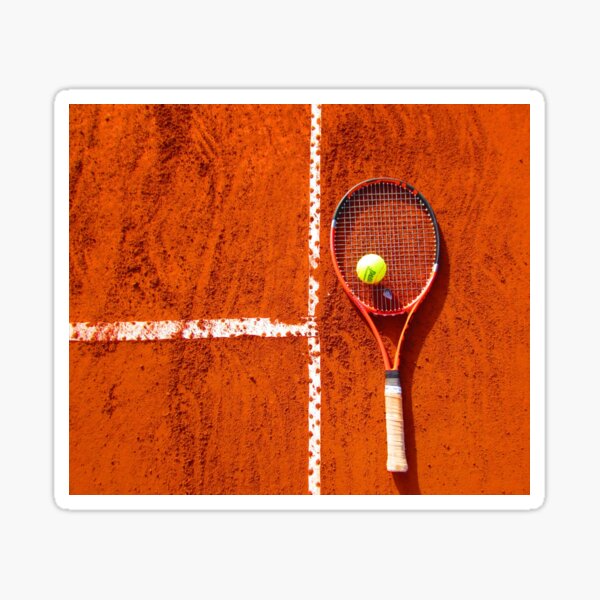 "Tennis" Sticker for Sale by Moloko92i | Redbubble