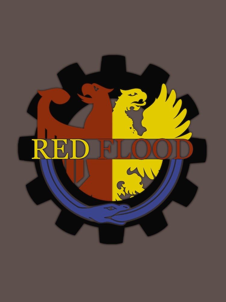 "Red Flood Logo" Essential T-Shirt for Sale by Red Flood Mod | Redbubble