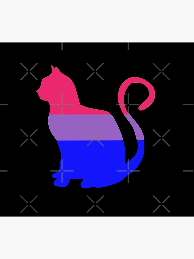 "Bi Cat" Poster by genalatorre | Redbubble