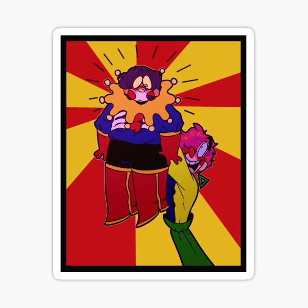 "BEHOLD" Sticker by kirbycult | Redbubble