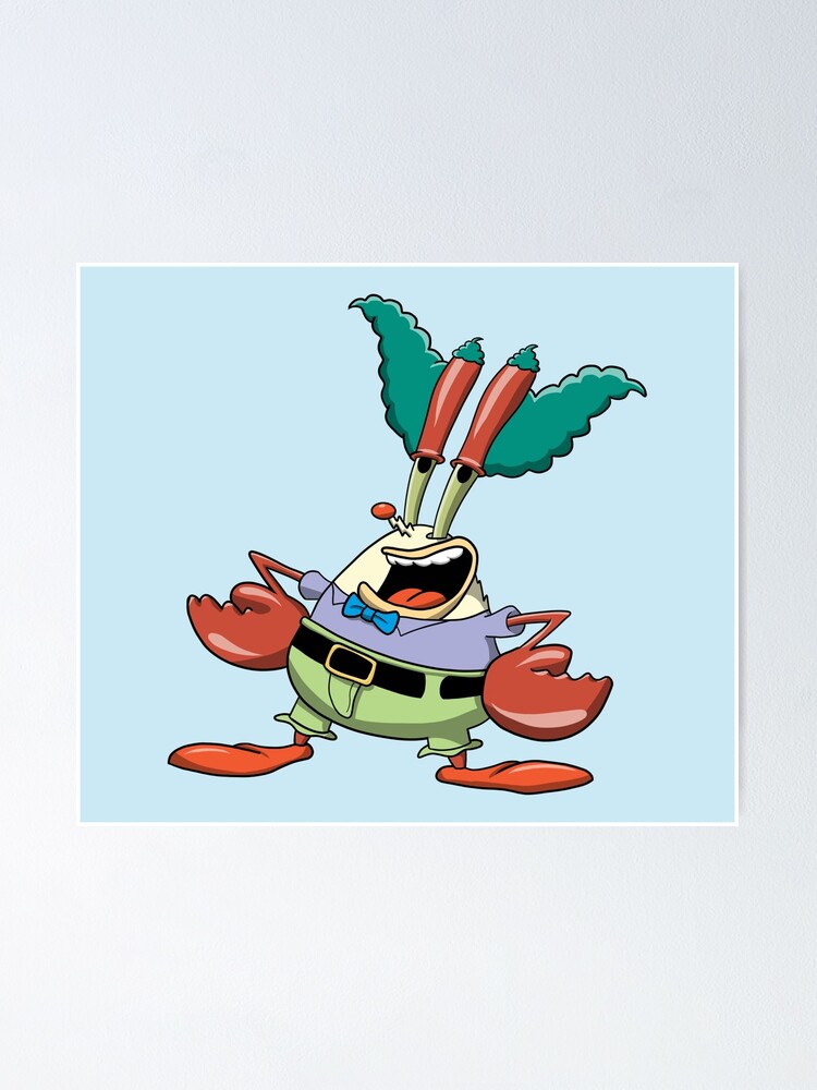 "Krusty Krab" Poster for Sale by 90sOE | Redbubble