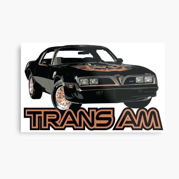 Pontiac Trans Am Metal Prints | Redbubble
