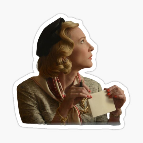 "Carol" Sticker for Sale by BryonyRB | Redbubble