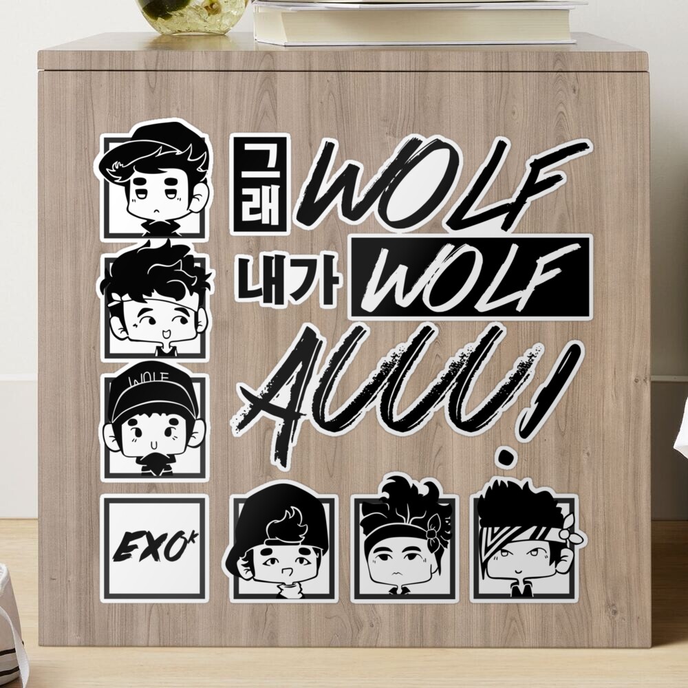 Exo Chibi Stickers NU'EST Stickers | Annikupineda