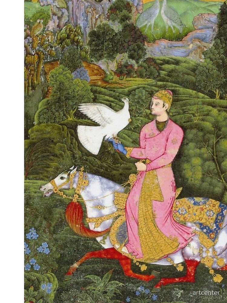 "Farrukh Beg - Sultan Ibrahim Adil Shah Ii Khan Hunting With A Hawk ...
