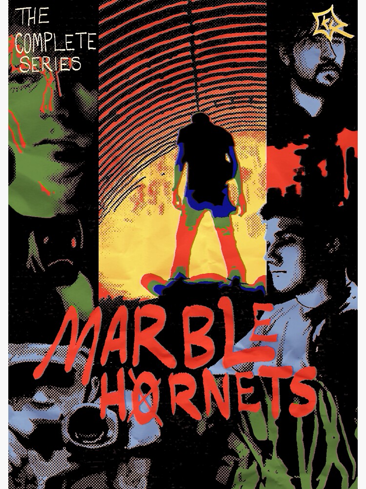 "MarbleHornets Mock Poster" Sticker for Sale by LicorneKiller | Redbubble