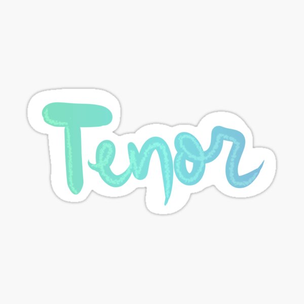 Vocal Range Stickers | Redbubble