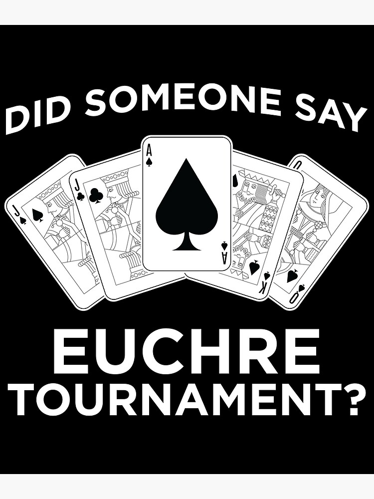 Funny Euchre Memes Euchre Friends Card Game Winning Saying Winner