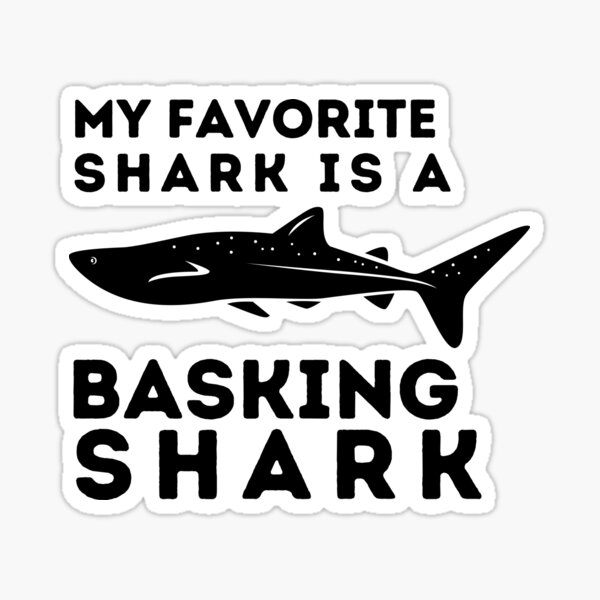 "basking shark" Sticker for Sale by Zaibo | Redbubble