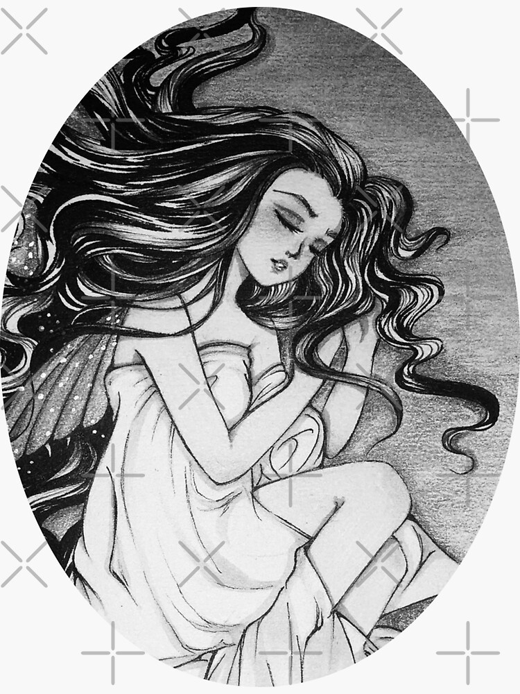 "Anime Angel " Sticker for Sale by Mayamoamen99 | Redbubble