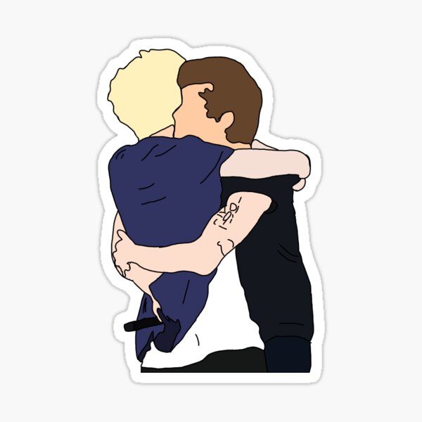 "narry hug sticker" Sticker for Sale by sorchaworks | Redbubble