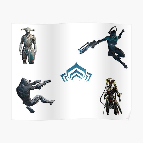 "Warframe sticker pack" Poster by Gaming-Dude | Redbubble
