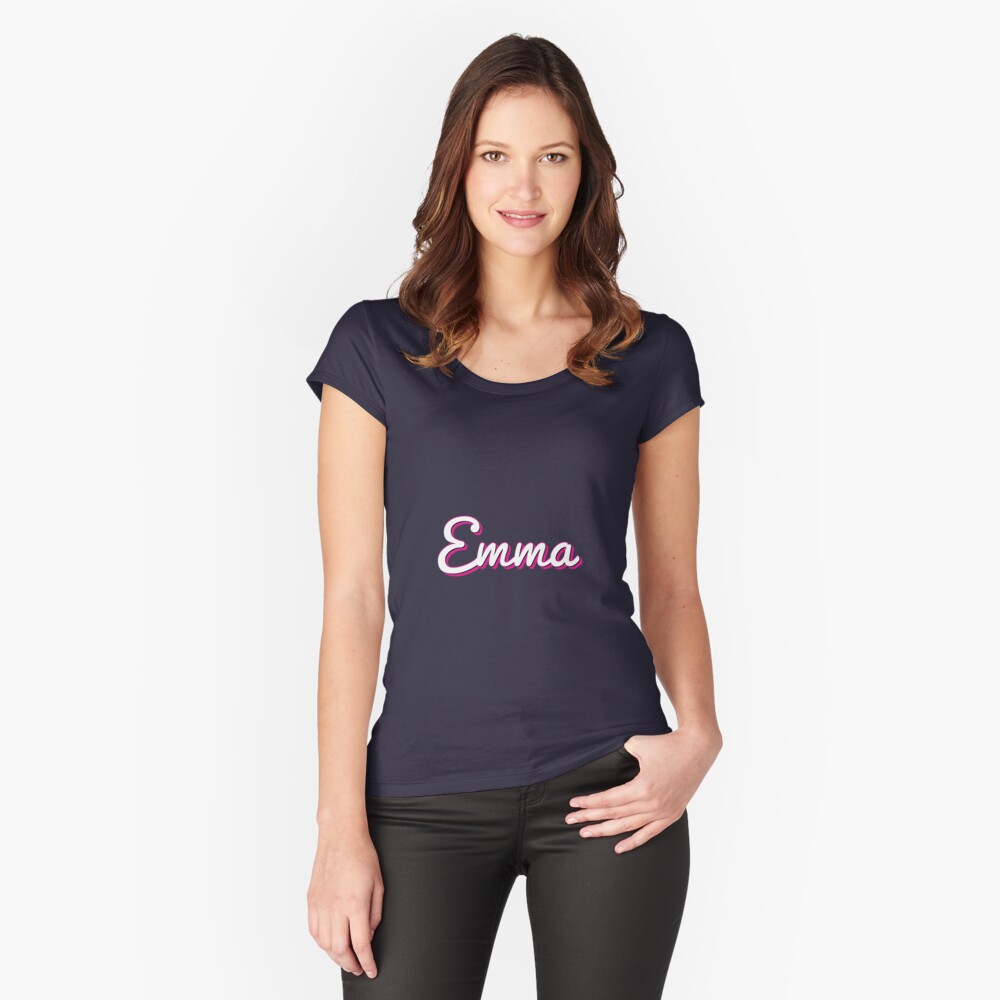 "Emma - Baby Girl Name" Sticker for Sale by 1PointlessPeach | Redbubble