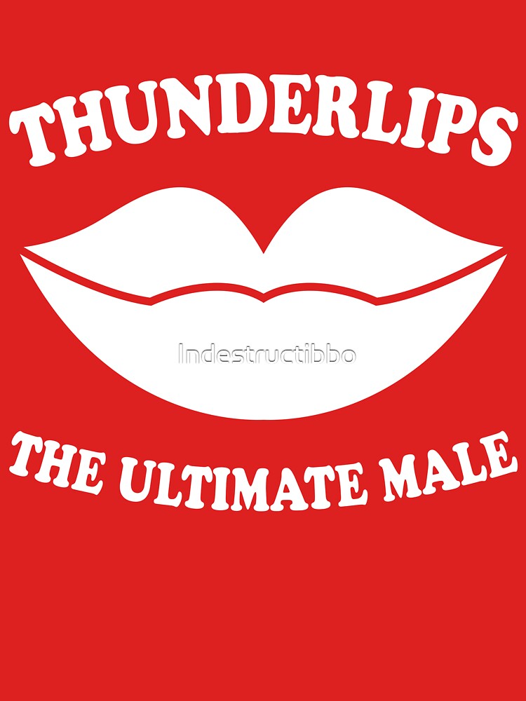"Thunderlips" T-shirt for Sale by Indestructibbo | Redbubble ...