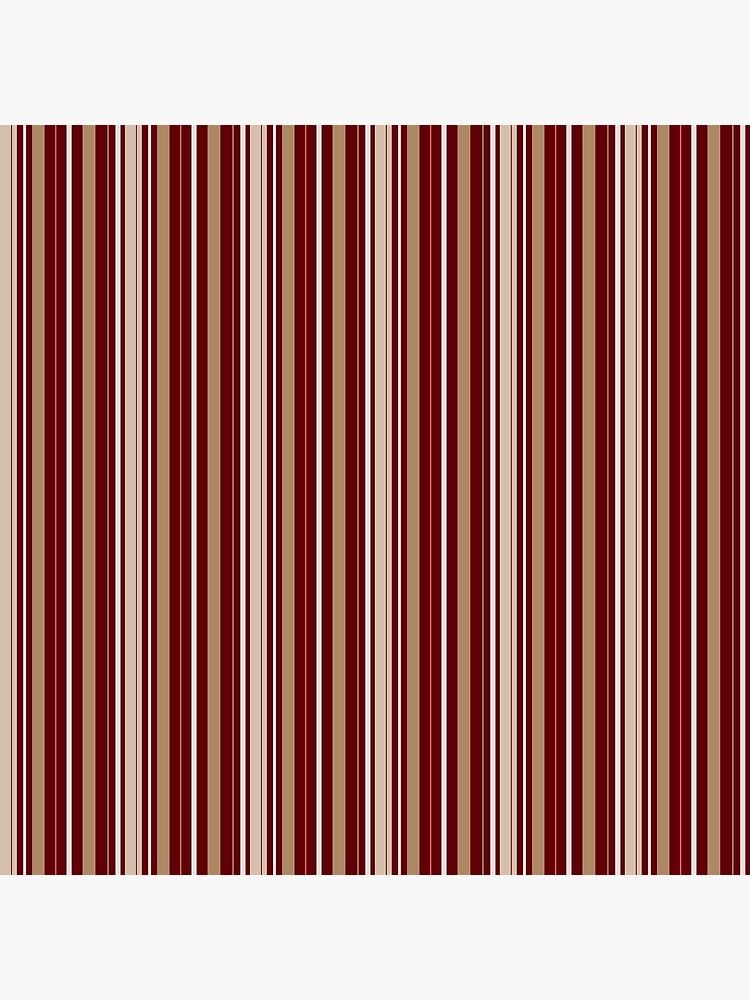 "multicolored stripes on a maroon background" Poster by minyanna ...