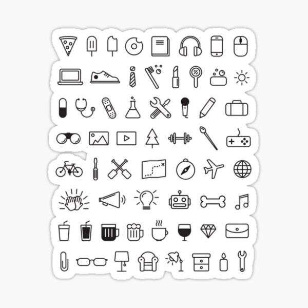"emoji drawing" Sticker by amdstore | Redbubble