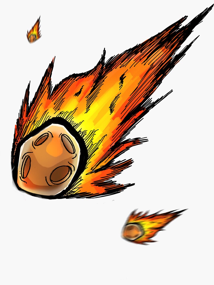 "Perseid Meteor shower" Sticker for Sale by DanArtStudio | Redbubble