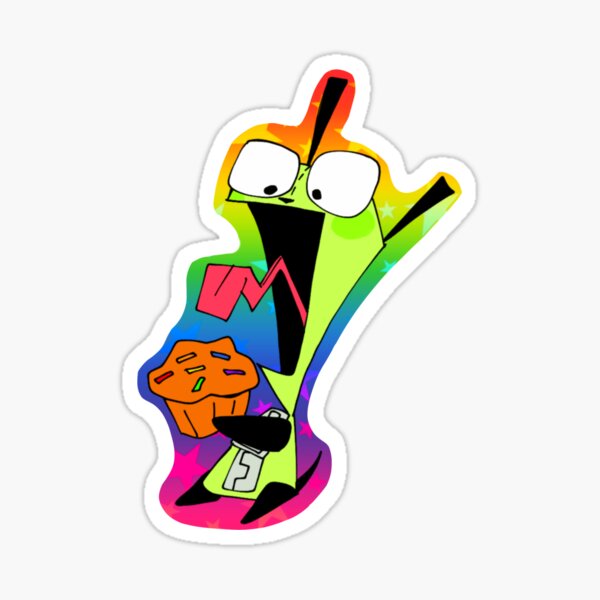 "Gir sticker" Sticker for Sale by Mewnikitty | Redbubble