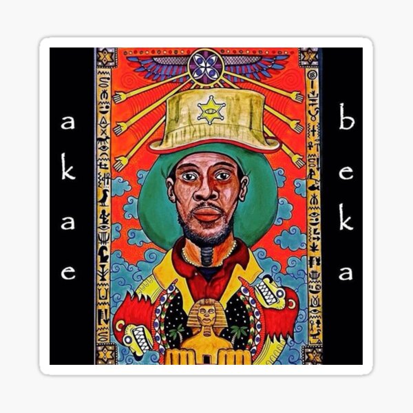 "Midnite Vaughn Benjamin" Sticker by Bam85 | Redbubble