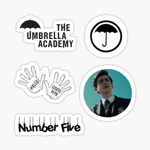 "Umbrella Academy Sticker pack " Sticker for Sale by Soniahajiyani ...