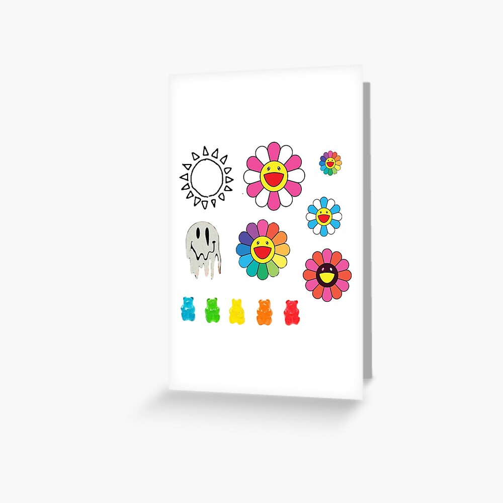 "Indie Aesthetic sticker pack " Greeting Card for Sale by Soniahajiyani ...