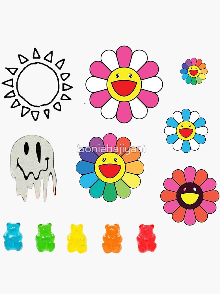 "Indie Aesthetic sticker pack " Sticker by Soniahajiyani | Redbubble