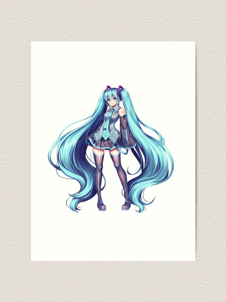 "hatsune miku" Art Print by sasucchi95 | Redbubble