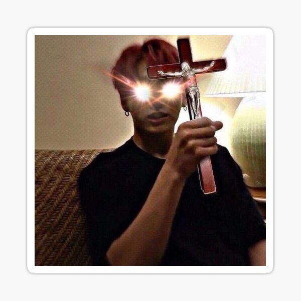 "Jungkook Meme" Sticker for Sale by Xiaorii | Redbubble