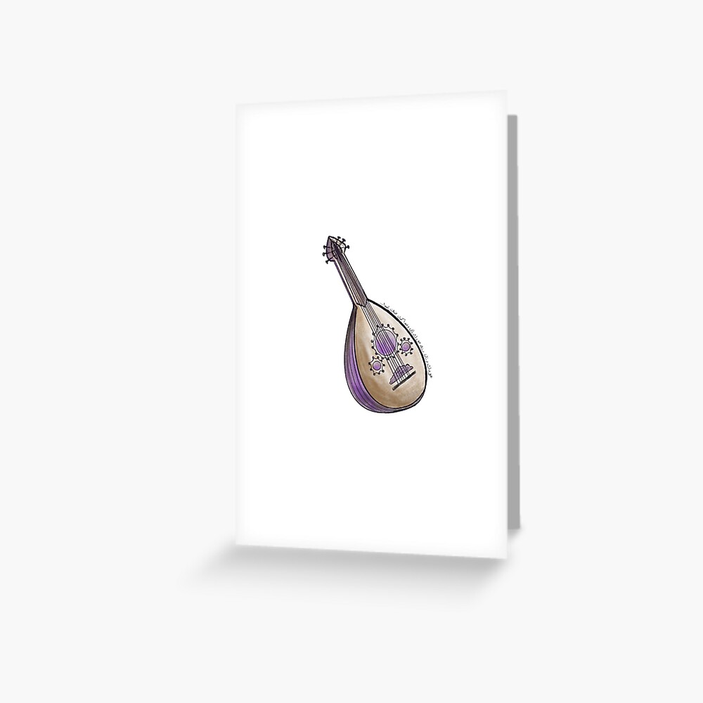 "Oud - Arabic Instrument " Sticker for Sale by Ramaalda | Redbubble