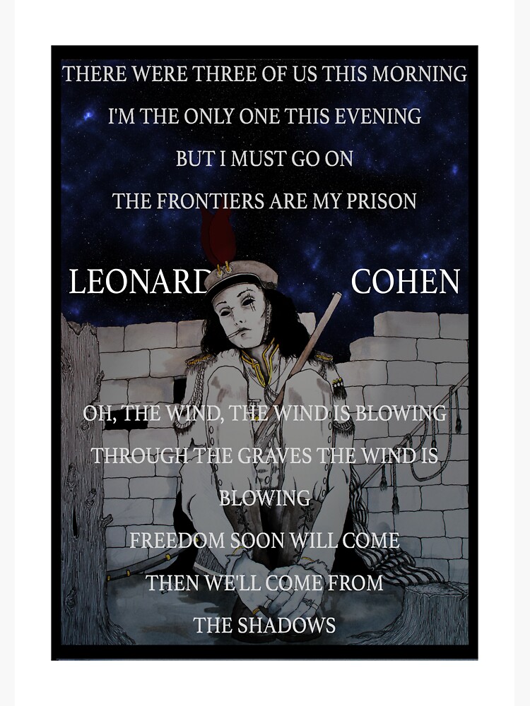 "The Partisan" Sticker by Post-PunkPond | Redbubble