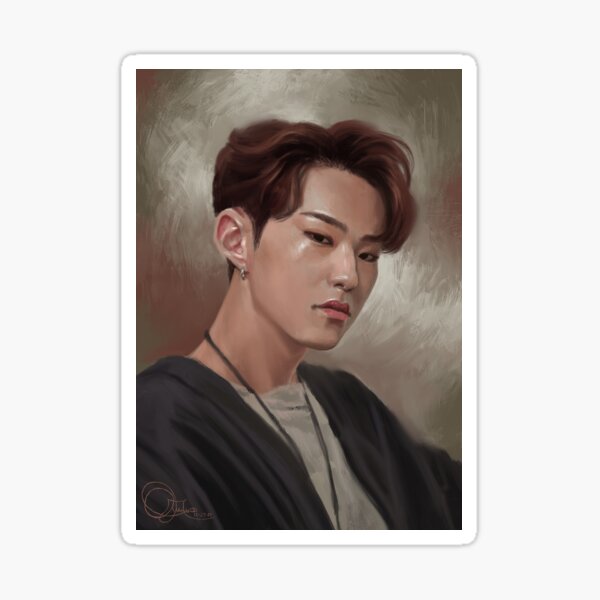 "SEVENTEEN's HOSHI | 'An Ode' Fan Art" Sticker by albertondausjr ...