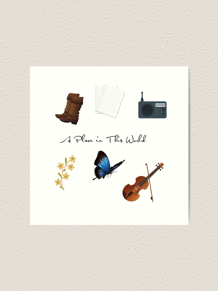 "Debut Sticker Pack - Taylor Swift" Art Print by bombalurina | Redbubble