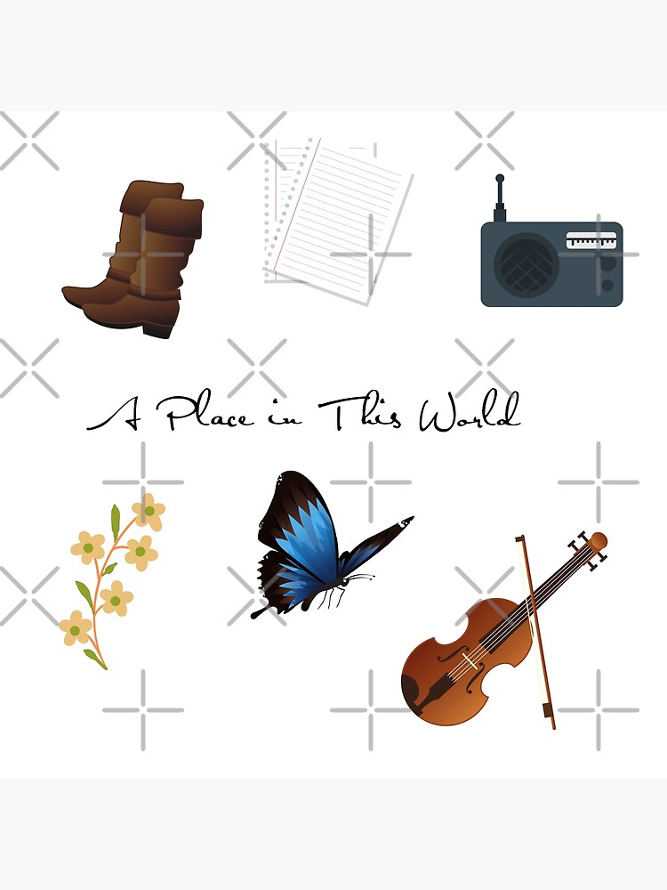 "Debut Sticker Pack - Taylor Swift" Art Print by bombalurina | Redbubble