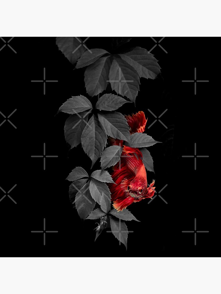 "Red Beta in a Colorless World" Poster for Sale by shadesofvanity ...