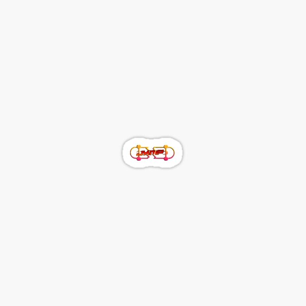 ""Jxmp" retro " Sticker for Sale by Jxmp | Redbubble